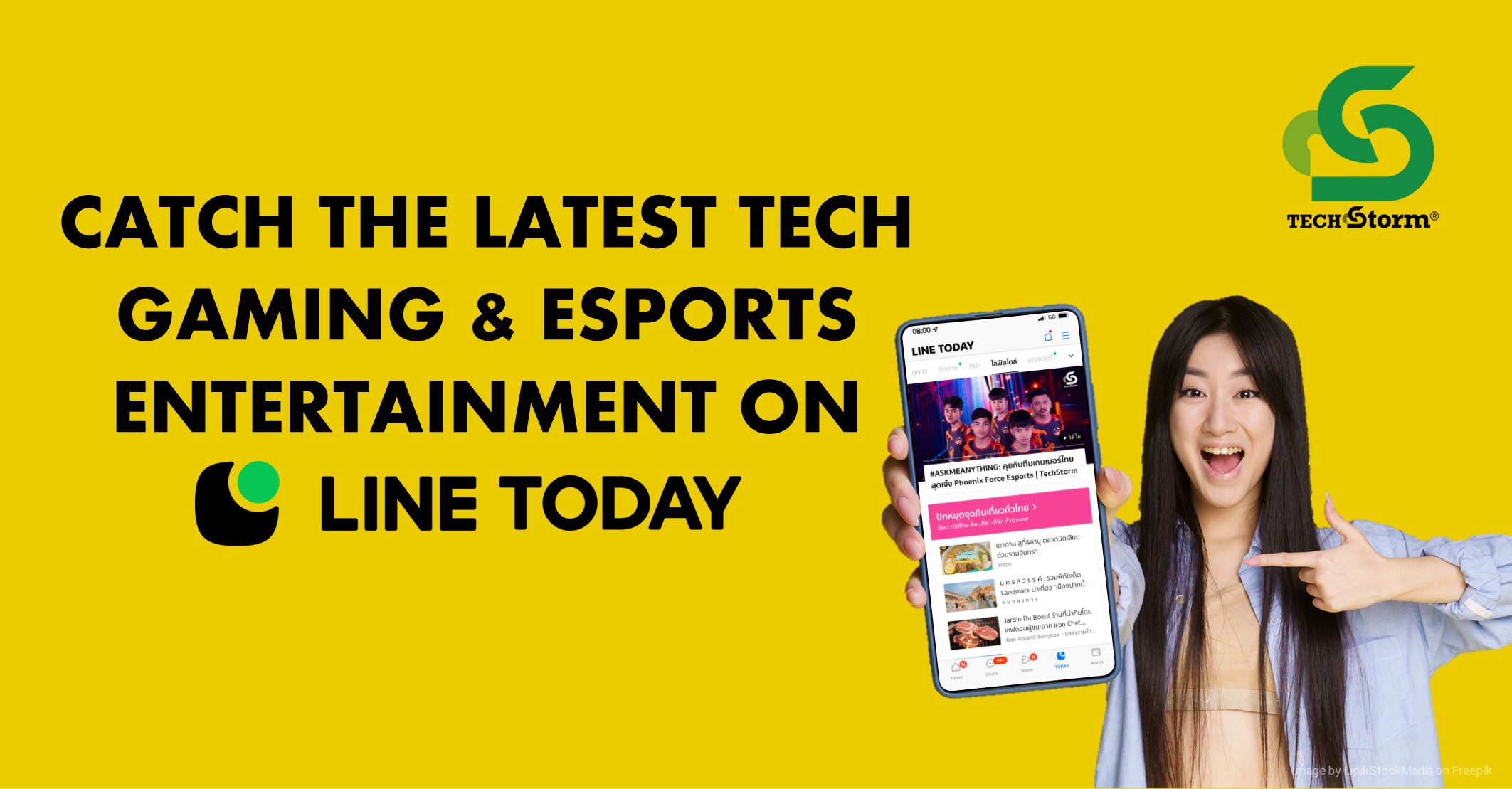 TechStorm Originals Launches to 38 Million Users On LINE TODAY Thailand, the Leading Mobile ...